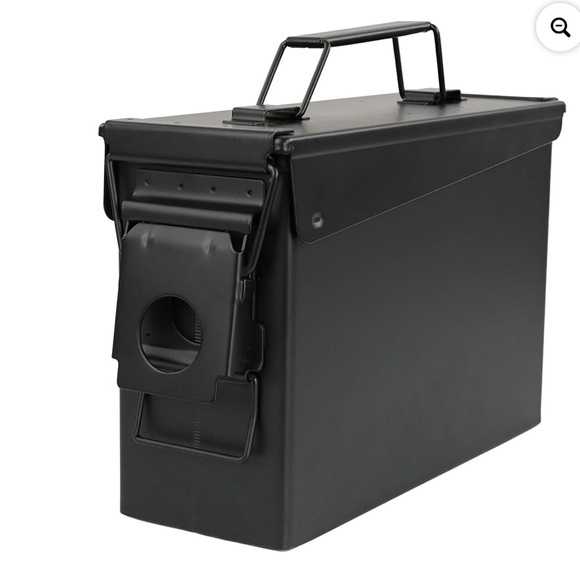 Storage & Organization | Ammo Box Black Storage Container New | Poshmark